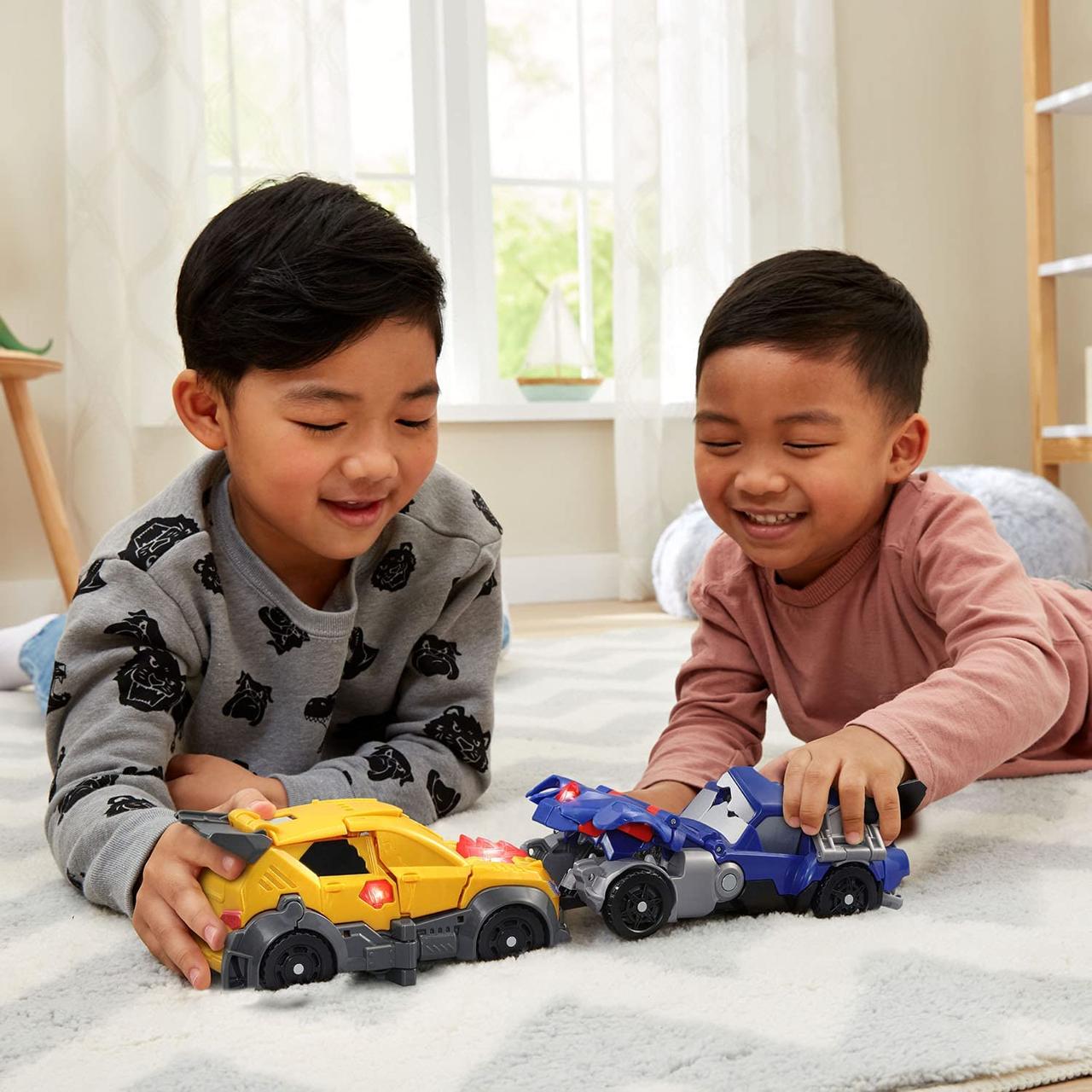 Динозавр трансформер VTech Switch and Go Battlers, трицератопс-родстер ...