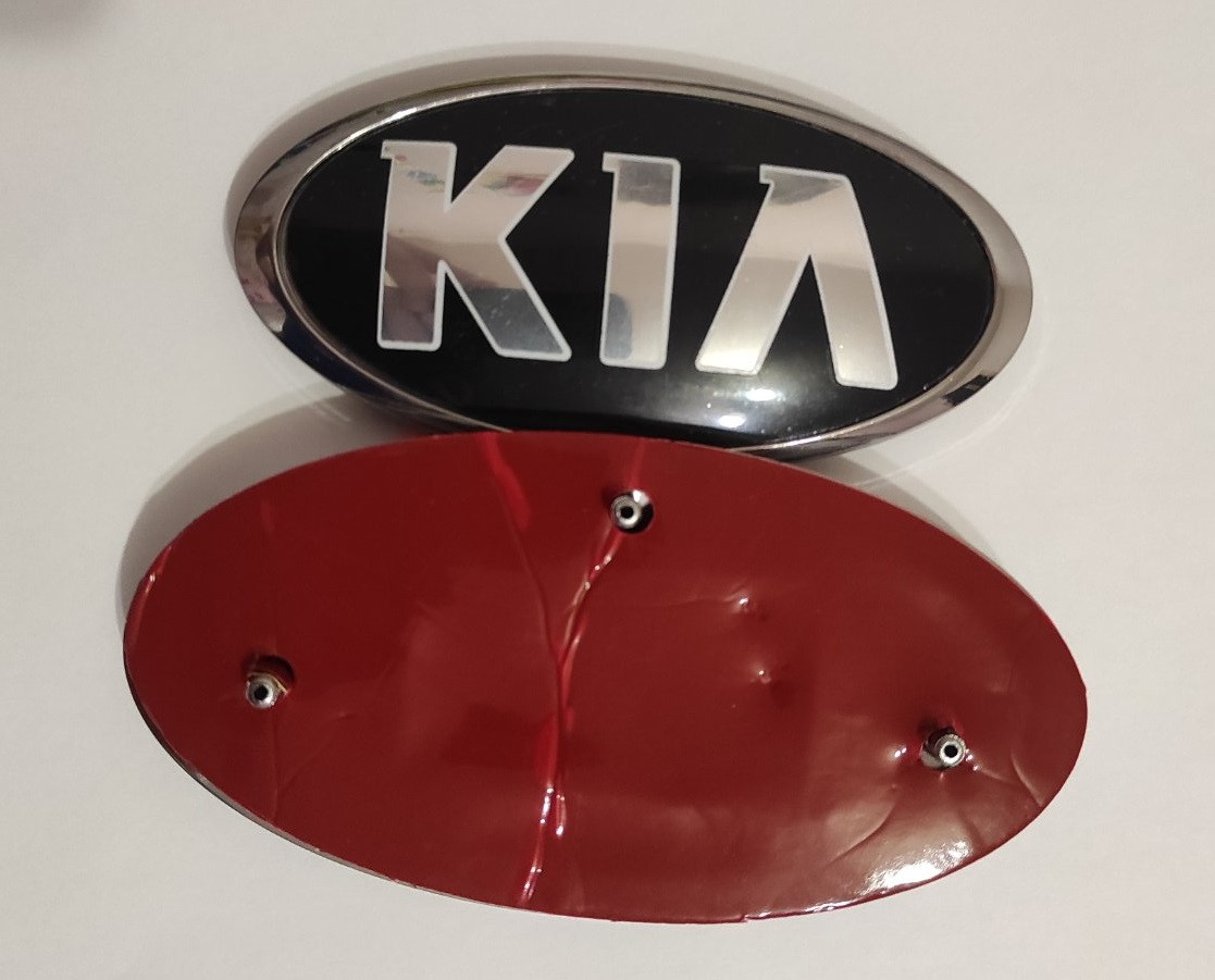 Емблема значок для Kia 130х65 на капот багажник решітку: продаж, ціна у ...