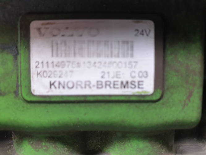 Кран модулятор EBS Volvo FH 4 21114975, Knorr-Bremse K029247, цена ...