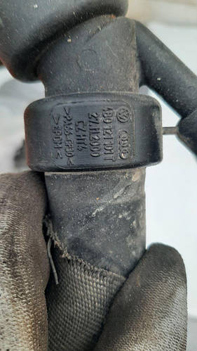 Купити Патрубок радіатора водний 4B0121101T Audi A6 C5 2.5 TDI, ціна ...