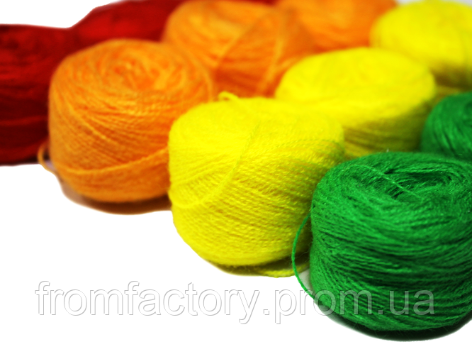 Акриловая нить для вышивания в клубках 70м/5грамм:111, цена 11.61 грн ...