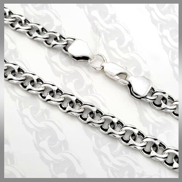 Серебряные цепочки на шею в интернет-магазине Family Jewelry: широкий ...