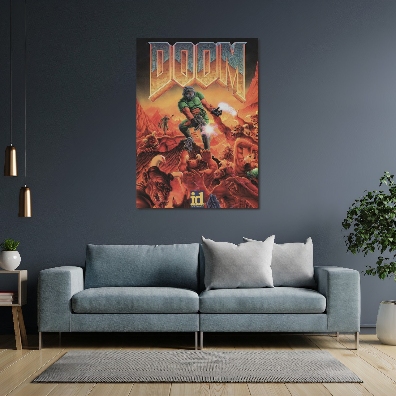 Купить Плакат "Дум, Doom" (артикул 4321), цена 180 грн — Prom.ua (ID ...