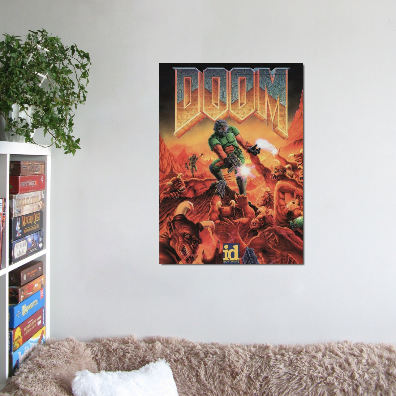 Купить Плакат "Дум, Doom" (артикул 4321), цена 180 грн — Prom.ua (ID ...