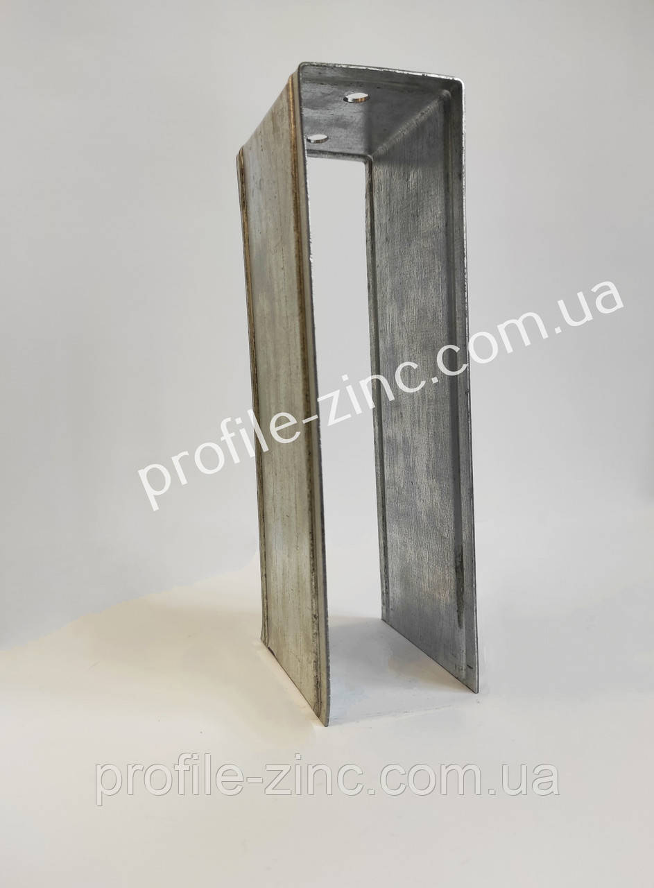 Купить Кронштейн оцинкованный П-образный 360х60х100х1,5, цена 85 ...