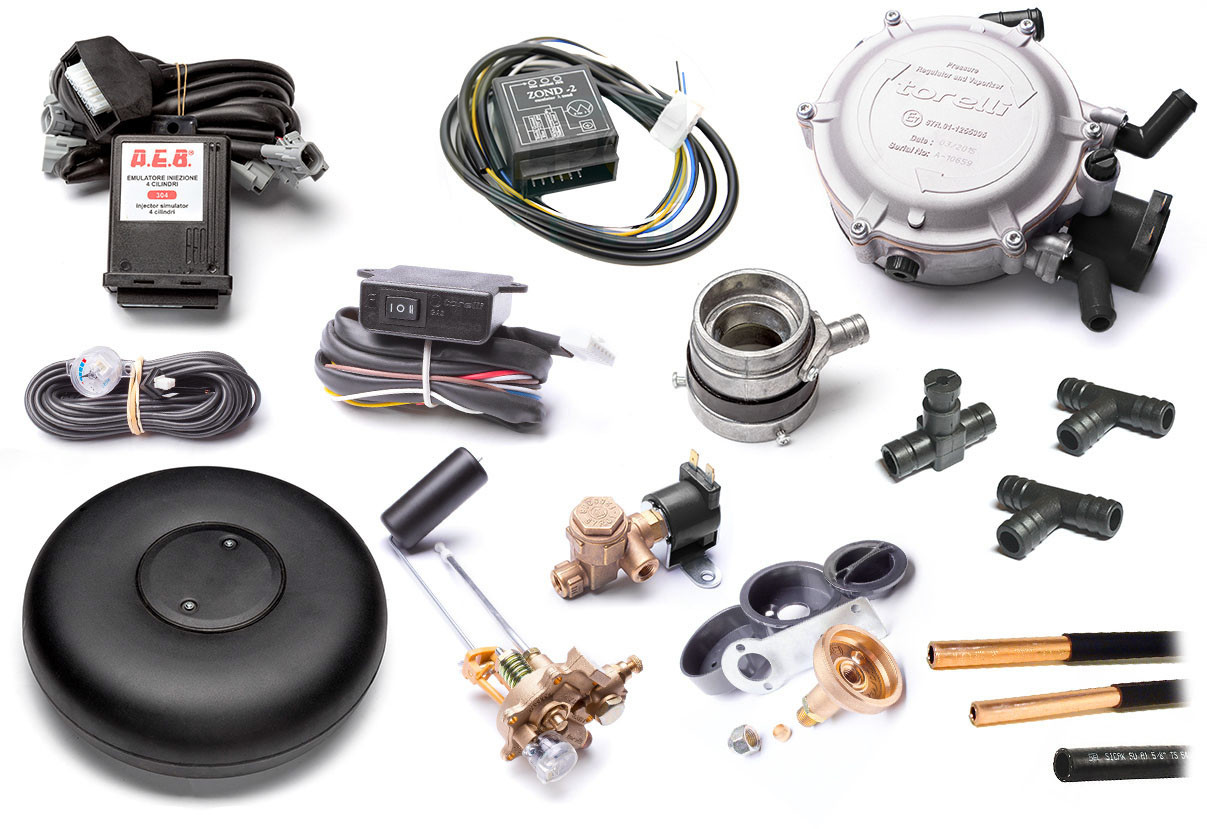 Комплект ГБО 2-го Поколения для Инжекторного Автомобиля с Тороидальным ...