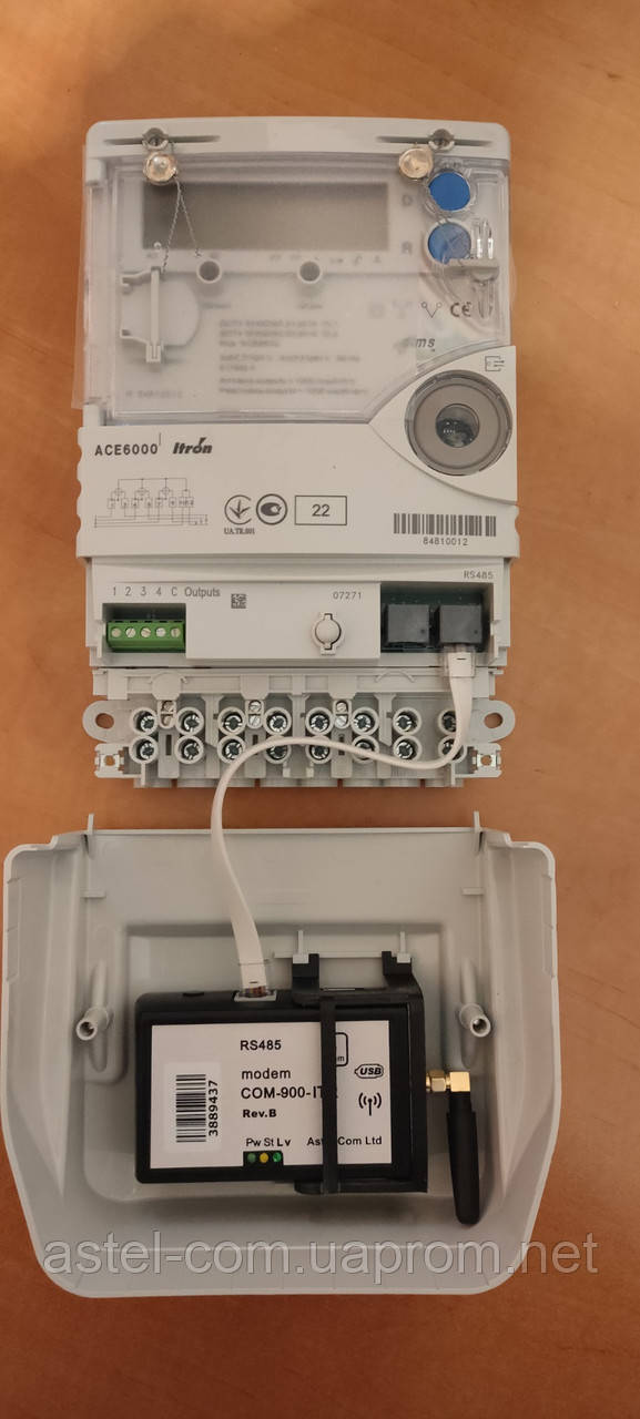 GSM/GPRS-модем СОМ-900-ITR rev.B для работы со счетчиками ITRON ...
