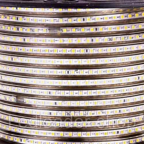 Купить Led лента 220В белая AVT smd2835 120LED/m 4W IP65 , 1м, цена 77 ...