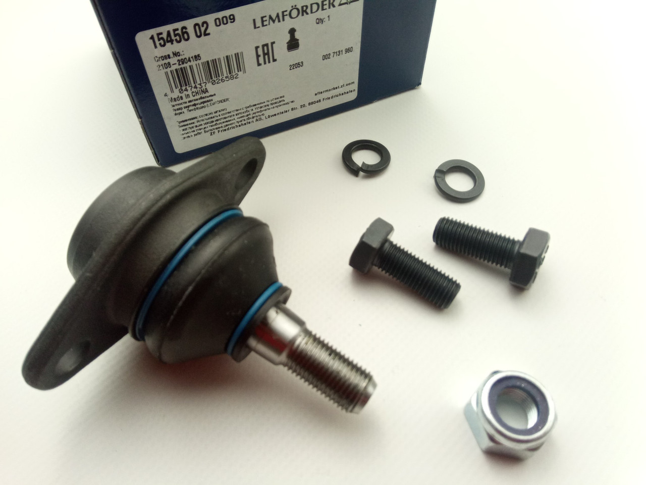 Шаровая опора ВАЗ 2108, LEMFORDER (15456 02) (2108-2904192) (ID#861738299), цена: 386 ₴, купить ...
