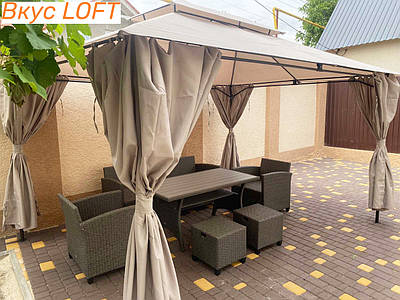 Шатер садовый 3х4 | Сравнить цены и купить по акции со скидкой на Prom.ua