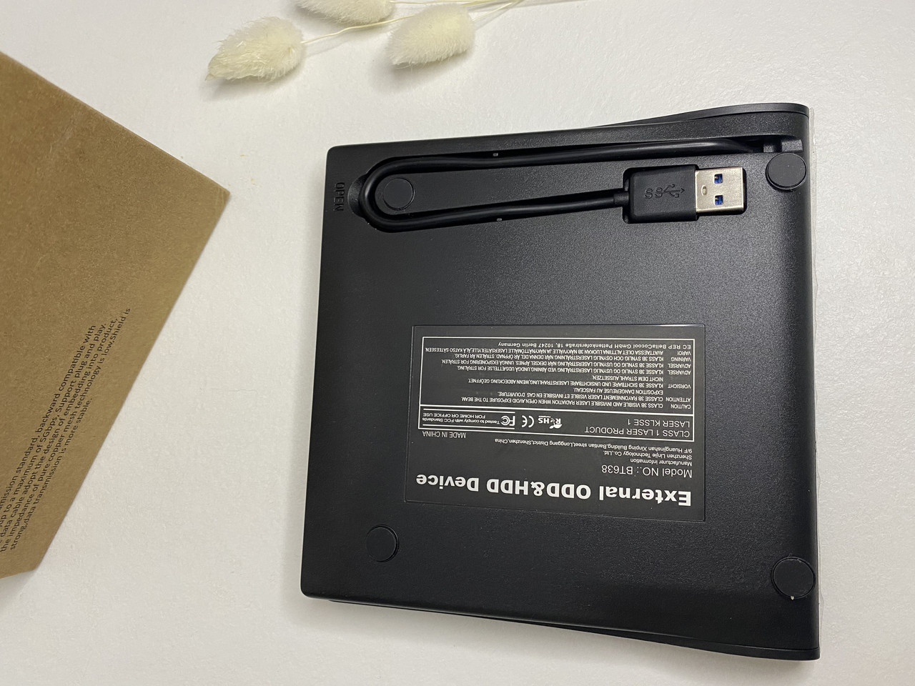 Зовнішній DVD привід USB 3.0 CD ROM для ноутбука ПК external odd hdd ...