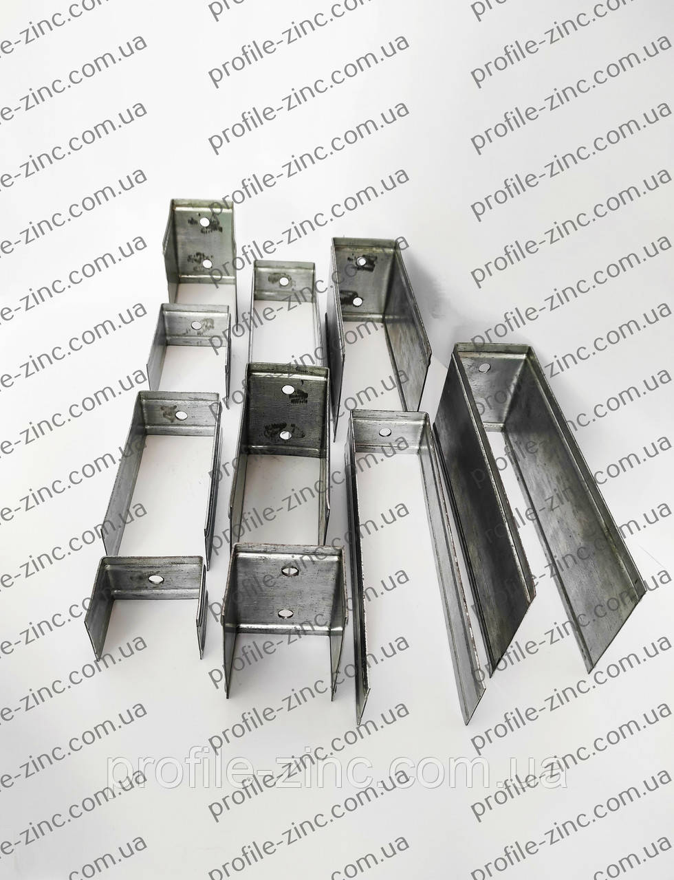 Купить Кронштейн фасадный усиленный П-образный оцинкованный ...