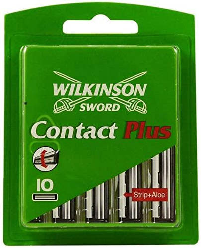 Сменные кассеты Schick Wilkinson Sword Contact Plus 10 шт (01242), цена ...