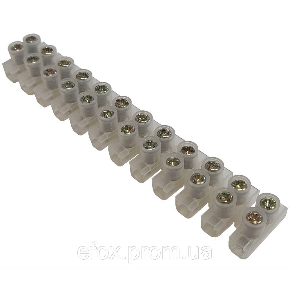 Клеммная колодка 3A 400V 12 полюсов PE, цена 21.13 грн — Prom.ua (ID ...