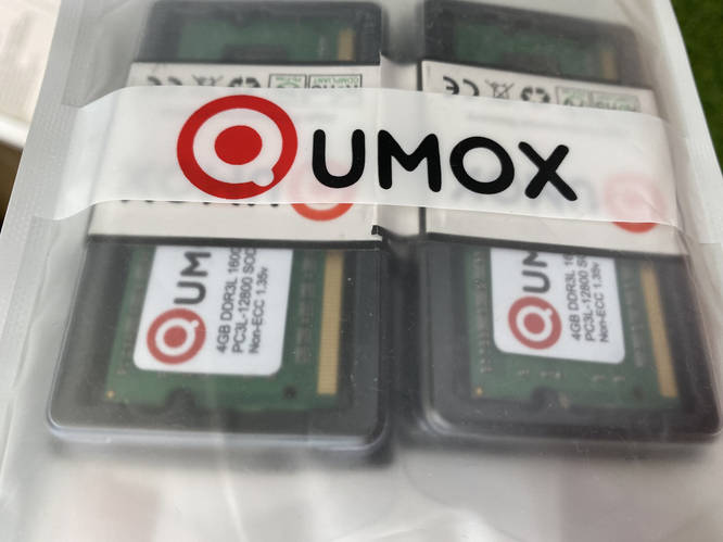 Купить Оперативна пам'ять Qumox 8 GB (2*4Gb) DDR3L, цена 849 ₴ — Prom.ua (ID#1651164780)