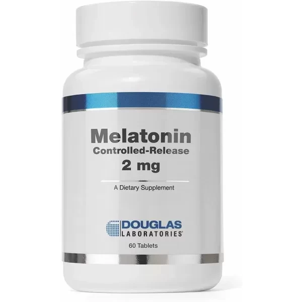 Мелатонин, Controlled-Release Melatonin, Douglas Laboratories, 2 мг, 60 ...