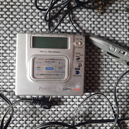 Купити MiniDisc player PANASONIC SJ-MR220 плеєр мінідисків MD disc ...