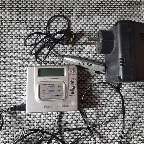 MiniDisc player PANASONIC SJ-MR220 плеєр мінідисків MD disc (ID ...