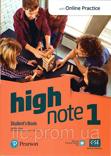 Підручник High Note 1: Student's Book with Online Practice, цена: 1105 ...