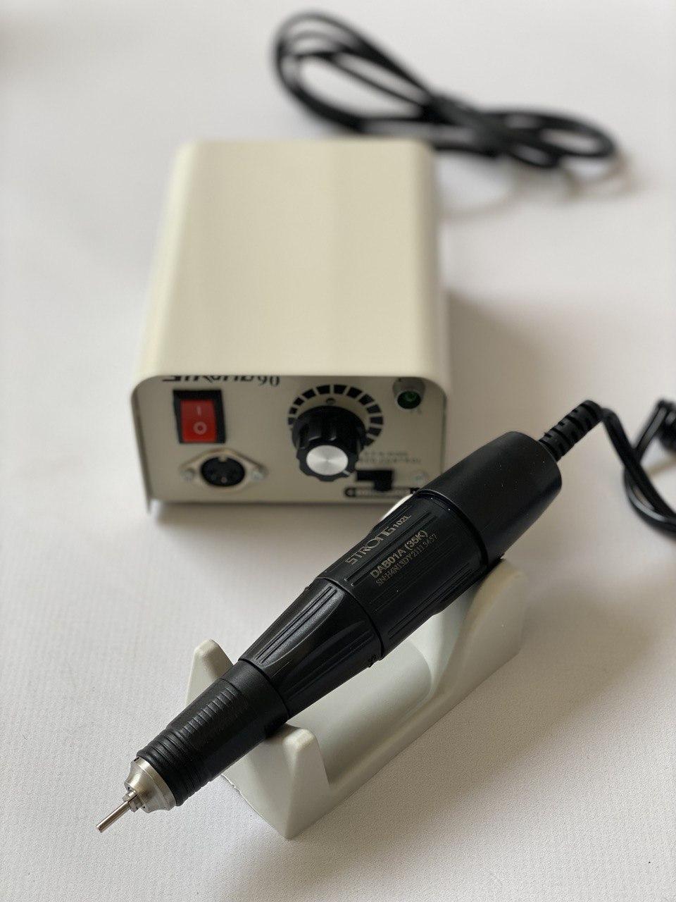 Професійний фрезер/апарат STRONG 90 із ручкою STRONG 102 L, 65W ...