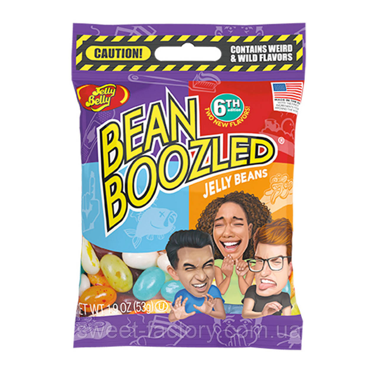 Jelly Belly Bean Boozled 6TH 54g (ID#1651199985), цена: 199 ₴, купить ...