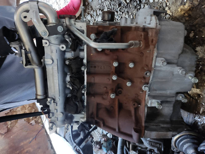 Купить Двигатель мотор Renault 1.5DCI 124тис 110KS 81KW Evro5 K9KA636 ...