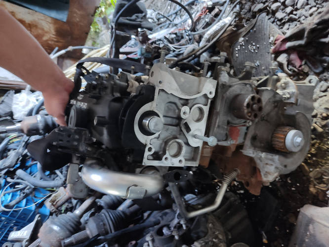 Купить Двигатель мотор Renault 1.5DCI 124тис 110KS 81KW Evro5 K9KA636 ...