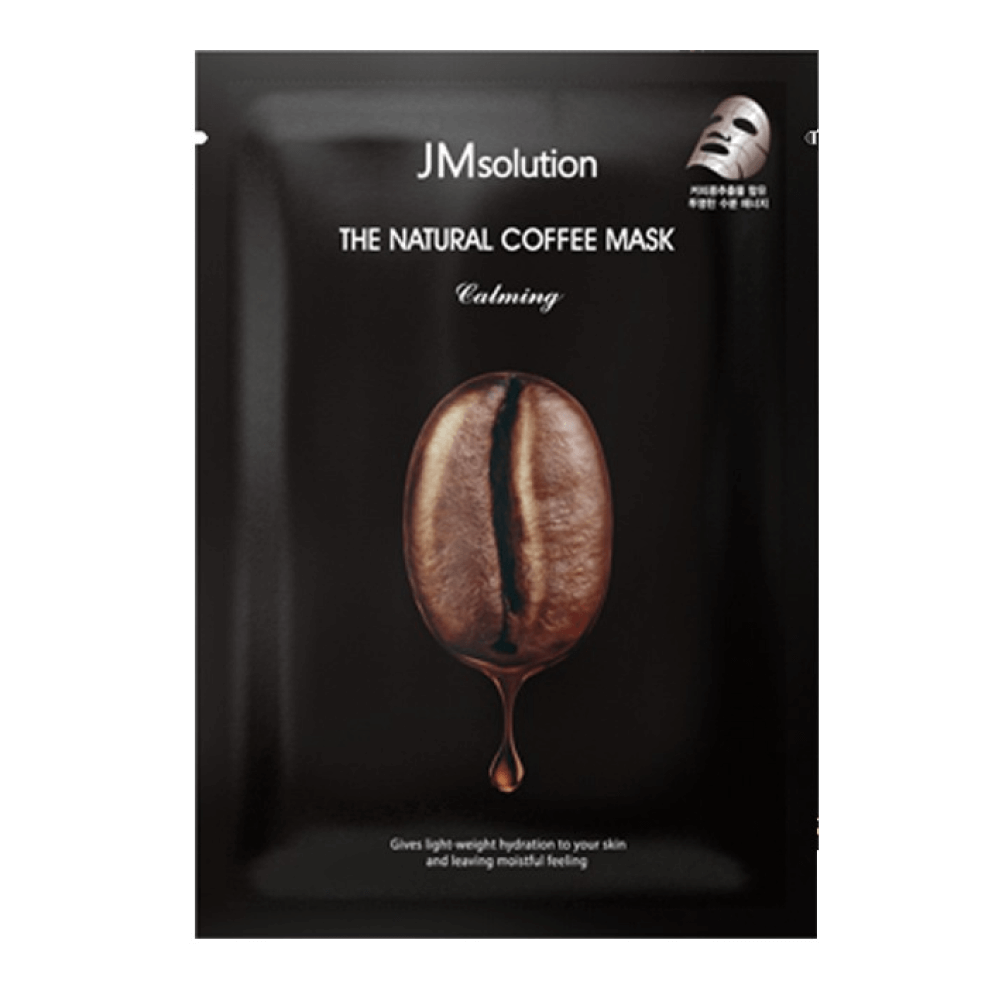 Успокаивающая тканевая маска с экстрактом кофе JMsolution The Natural Coffee Mask Calming 30 мл ...