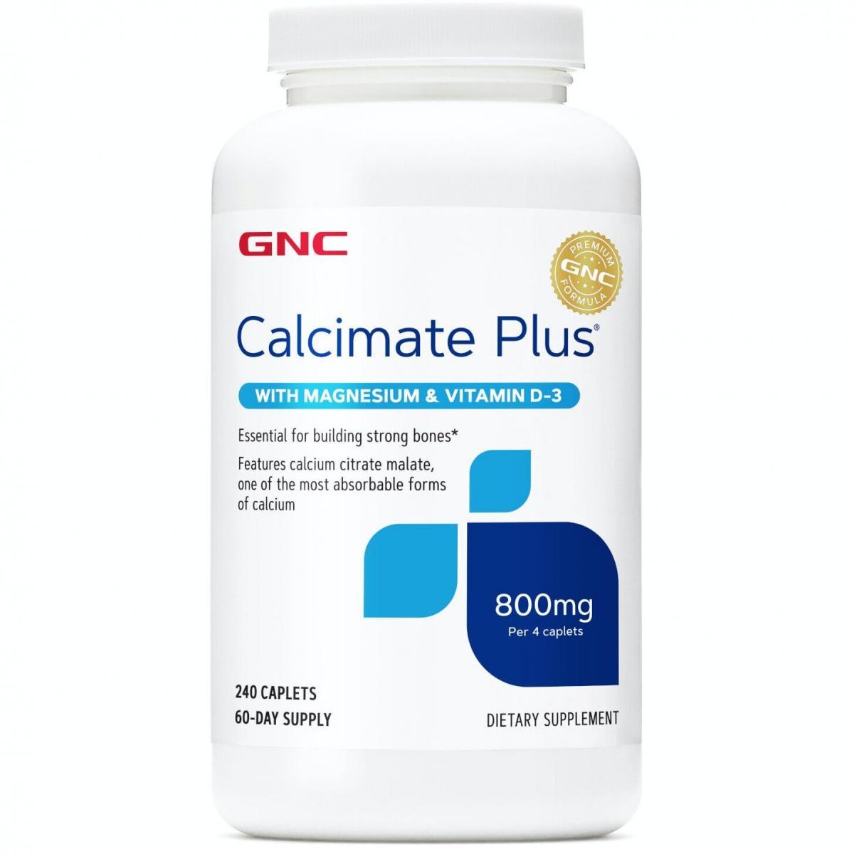 GNC Calcimate Plus with Magnesium 240 tab (ID#1651493161), цена: 950 ...