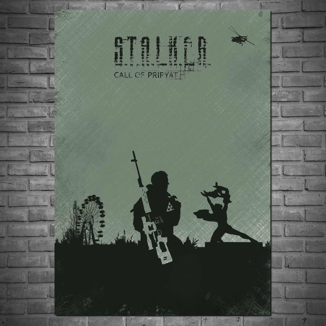 Плакат "Сталкер, мінімалістичний, Stalker" (артикул 2002): продаж, ціна ...