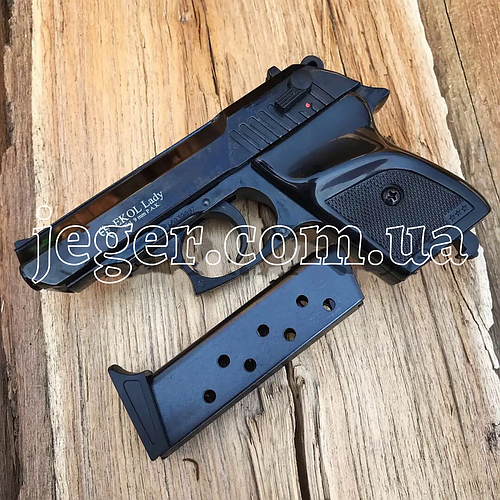 Купити Стартовий пістолет EKOL LADY 9 мм (чорний) Сигнальний пістолет ...