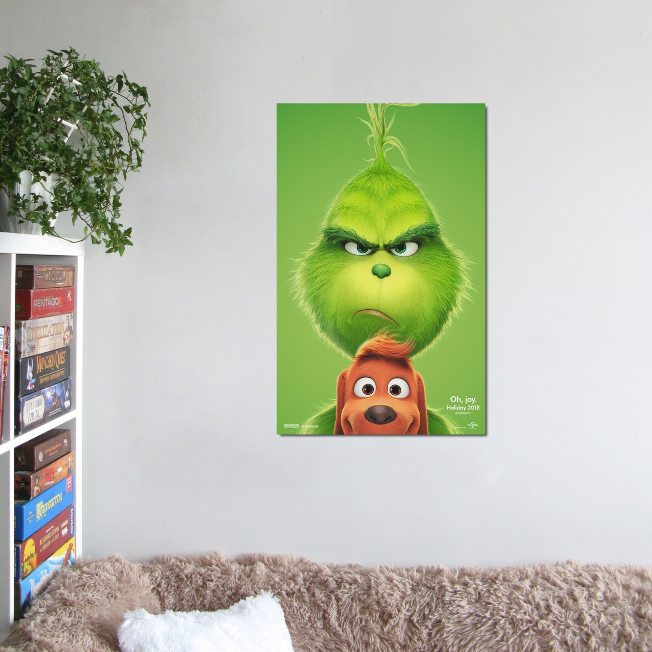 Плакат "Гринч и Макс, Grinch (2018)" (артикул 3616), цена 170 грн ...