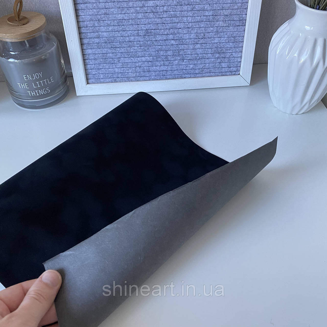 Бархатная бумага черная 20 5 25 см Id 1651760831 цена 38 ₴ купить