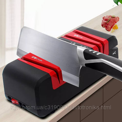 Точилка электрическая для ножей "MomsCook QN-M801B" (заточка ножей ...