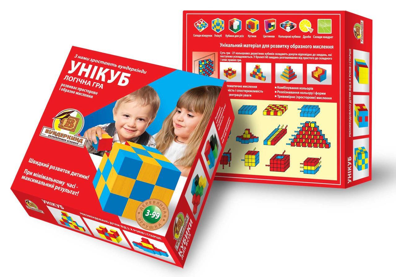 Деревянные Кубики Никитина Уникуб 3х3 См — Купить Недорого на Bigl.ua ...