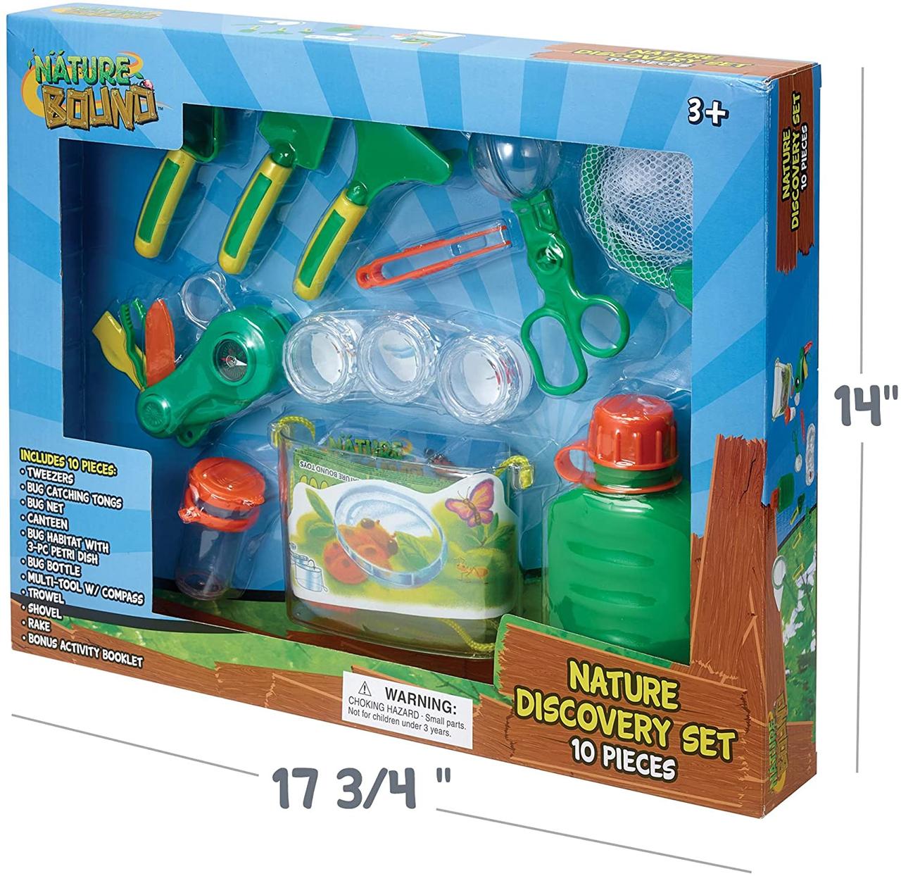 Розвиваючий STEM набір для вивчення комах (10 предметів) від Nature Bound, ціна 1991 грн — Prom ...