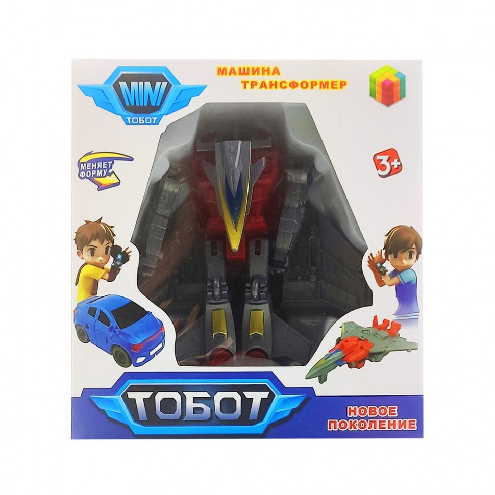 Детский робот-трансформер "ТОБОТ" Metr+ DT339-12 ( DT339-12K), Toyman ...