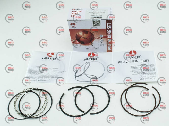 Кільця поршневі Lanos 1.5 (77,25) (AMP) (PR-DAE-49-3548-075-SET) (ID#1651925840), ціна: 793 ...