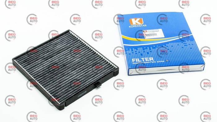 Фильтр воздушный салона Chevrolet Aveo (KS) угольный 96449577 (96539649 ...