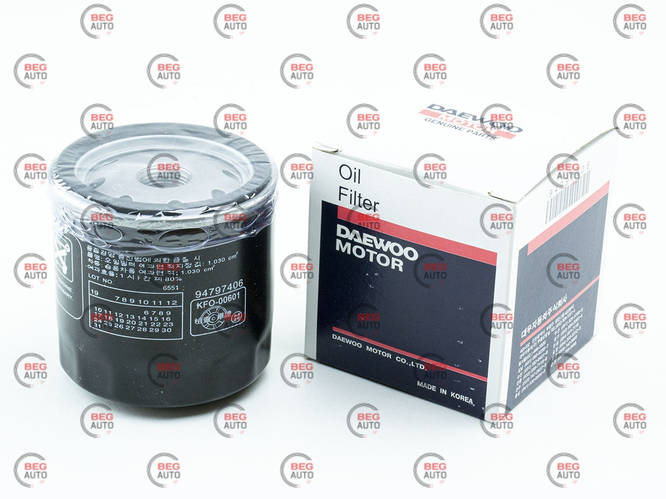 Купити Фільтр масляний Daewoo Lanos, Nexia, Aveo, Lacetti (daewoo ...