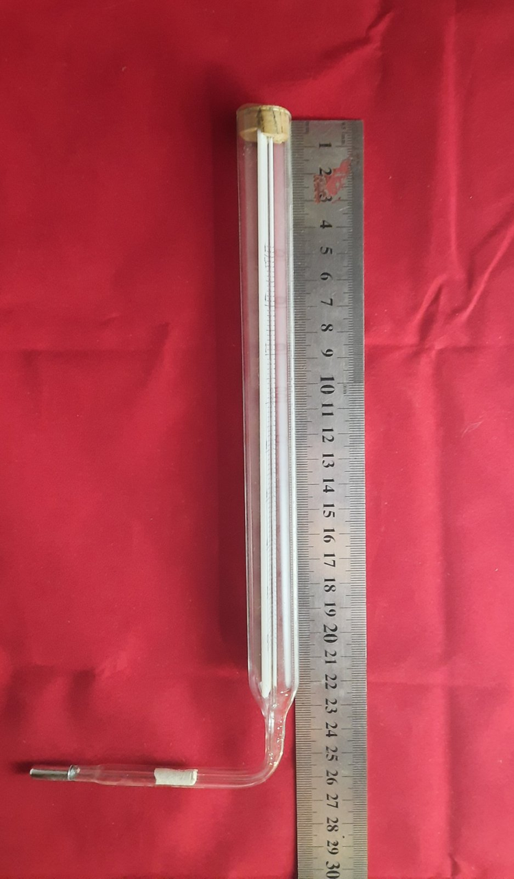 Купить Термометр технический ртутный ТТ. Угловой от 0 до +160°C ГОСТ ...