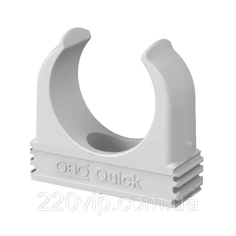 Клипса для Гофры D16мм 1шт. Quick, OBO Bettermann, Зажим для Гофротрубы ...
