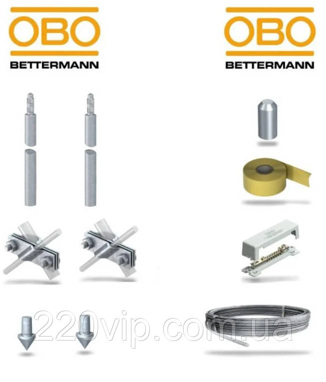 Купити Стрижень заземлення 20 мм ST FT, 1.5мп, 60х40 мм OBO Bettermann ...