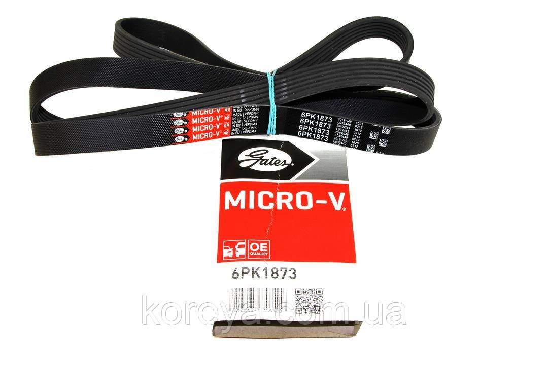 Ремень генератора Авео 1.5 -1.6 с кондиционером GATES оригинал 25183021 ...