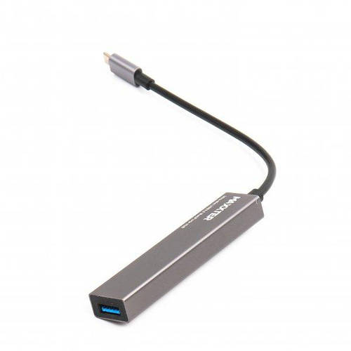 Купить Комутатор Hub USB Type-C 4port Maxxter (HU3C-4P-02) USB 3.0, цена 422.18 ₴ — Prom.ua (ID ...