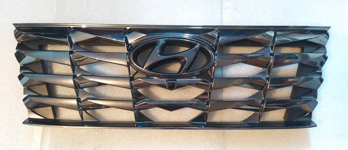 Купить Решетка радиатора с камерой (Б/У) Hyundai Tucson 2020-2022 86350 ...