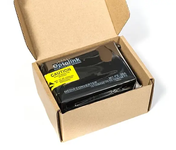 Купить Медіаконвертер Optolink Optolink1M-FE-20A (100M, 20km, SC, RJ45 ...