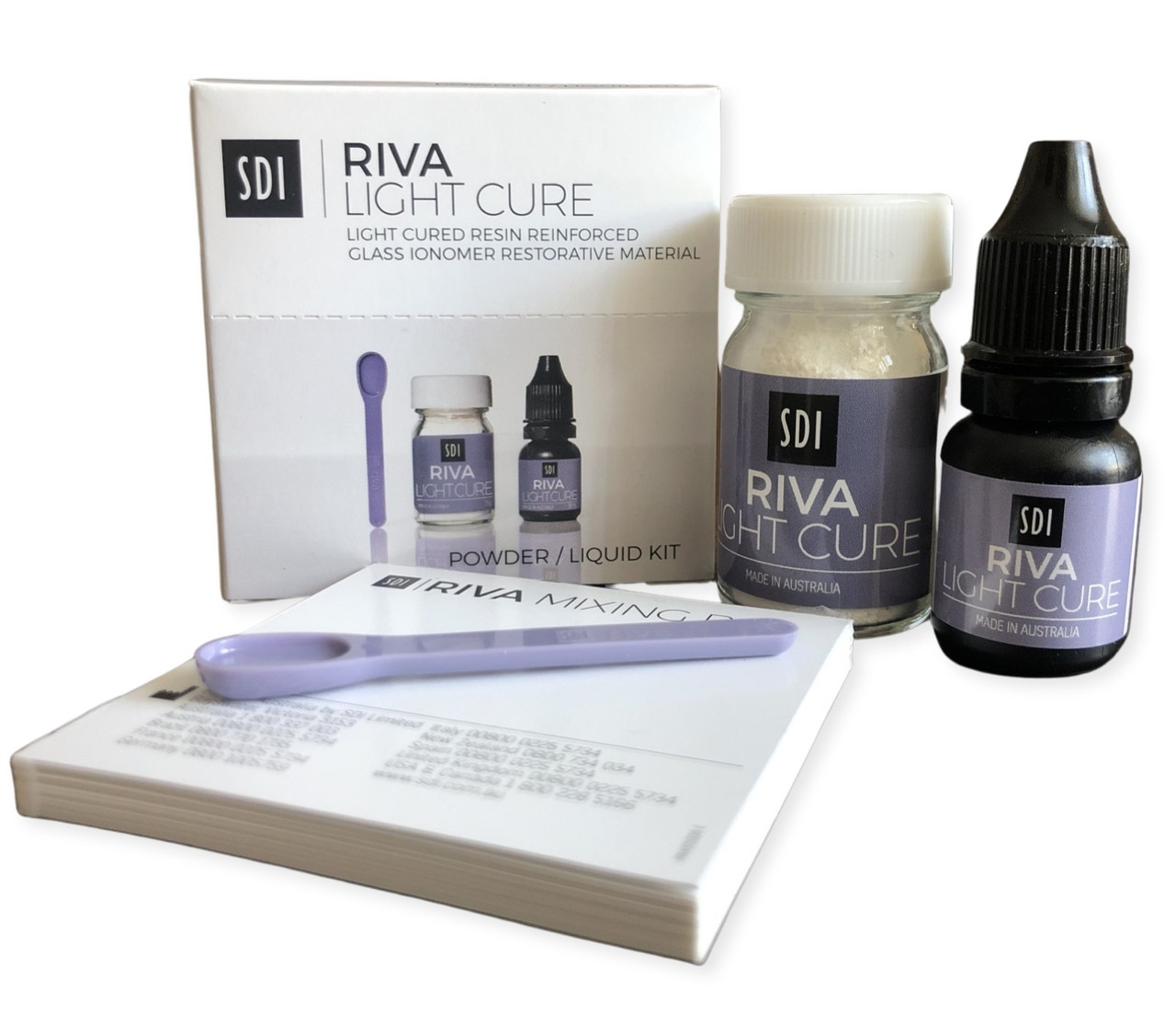 Купить Рива RIVA LC А2 (фотополимерная) светотвердеющий стеклоиномерный ...