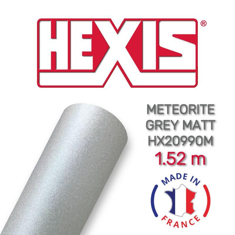 Hexis Meteorite Grey Matt HX20990M - Світло-сіра матова плівка, 1.524 м ...