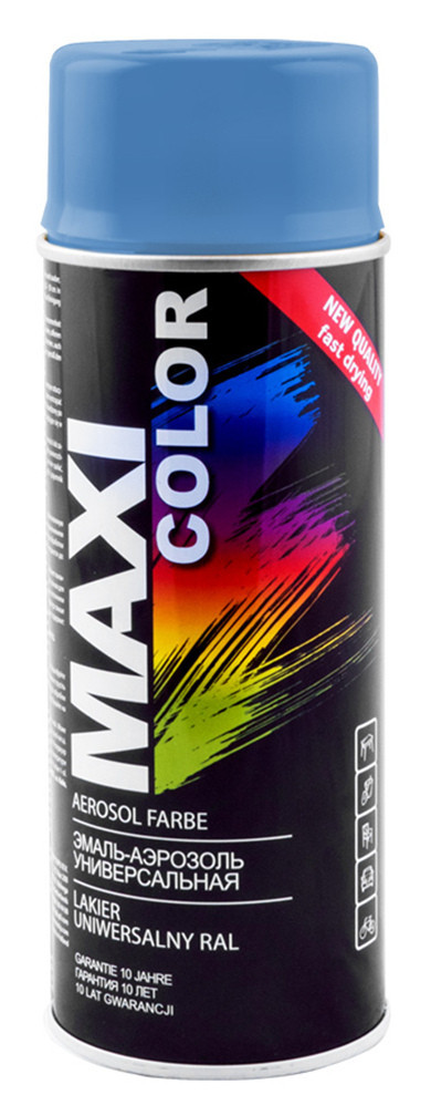 Акриловая Краска Maxi Color RAL5012 Голубой 400мл. — Купить Недорого на ...